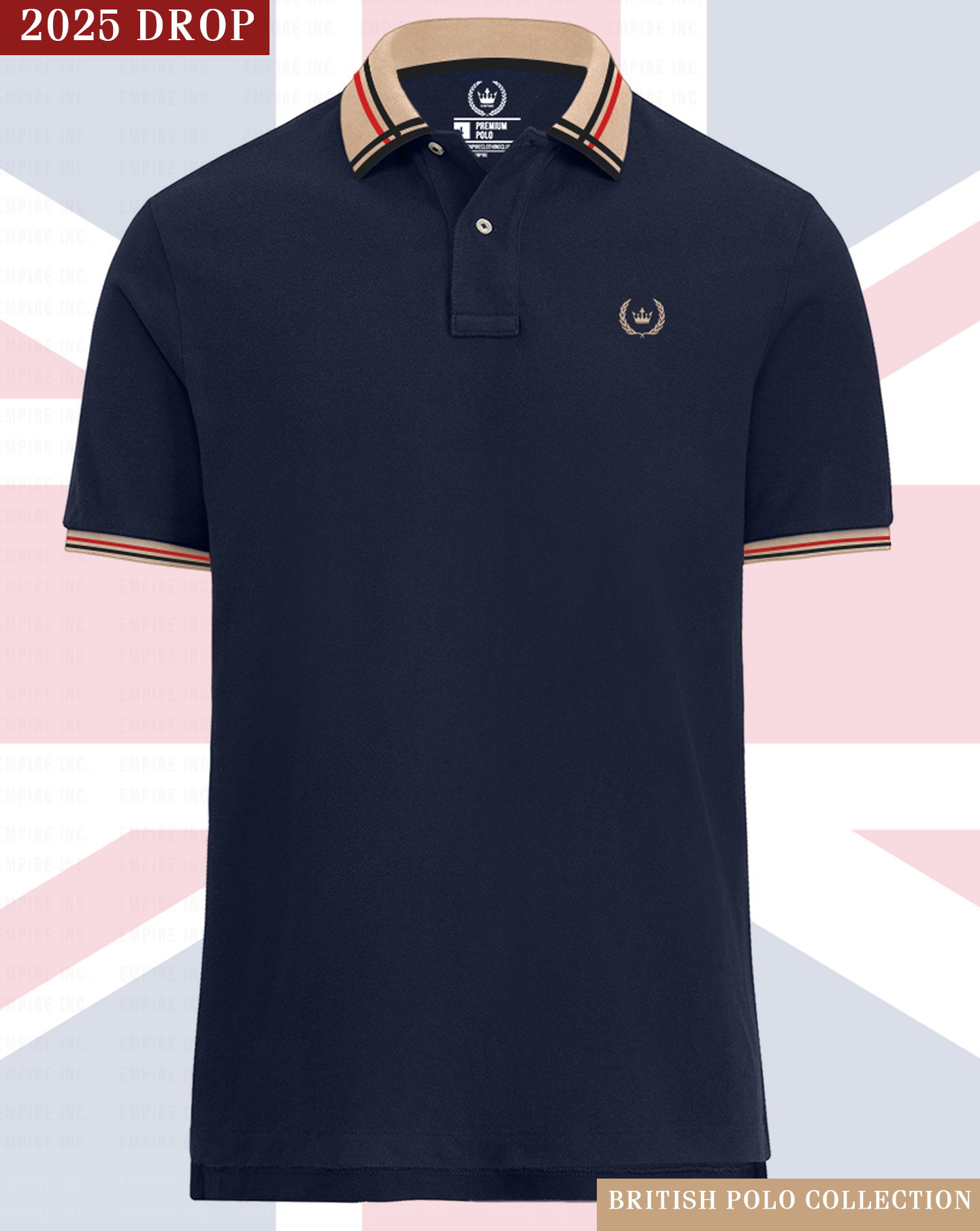 The Oxford Navy Polo – Empire Clothing Club